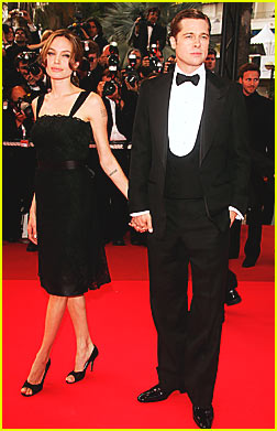 Brad & Angelina Make ‘Mighty’ Premiere | Angelina Jolie, Brad Pitt ...