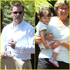 Isabella Damon: Too Cute to Handle | Celebrity Babies, Isabella Damon ...