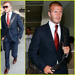 David Beckham Ready to Trample Red Bulls | David Beckham | Just Jared ...