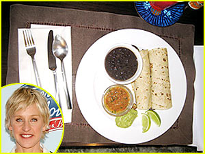 Ellen’s Food Blogging | Ellen DeGeneres : Just Jared
