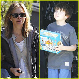 Calista Flockhart is Toy Crazy | Calista Flockhart, Celebrity Babies ...