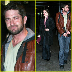 Gerard Butler is a Leather Head | Gerad Butler : Just Jared