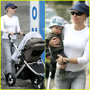 Naomi Watts and Sasha Back At Bondi | Alexander Schreiber, Celebrity ...