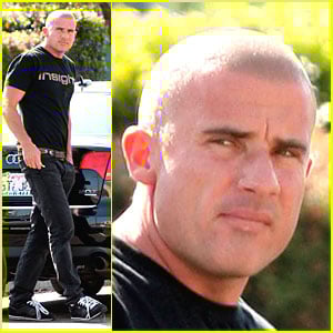 Dominic Purcell Has Insight Outside | Dominic Purcell : Just Jared ...