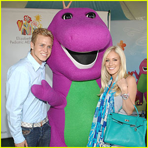 Heidi and Spencer are Barney Buddies | Heidi Montag, Spencer Pratt ...