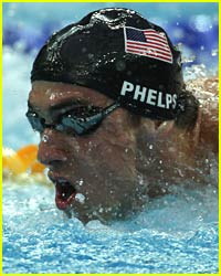 Michael Phelps Wins By A Nose | Michael Phelps, Newsies : Just Jared