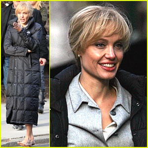 Angelina Jolie: Barefoot Babe! | Angelina Jolie | Just Jared: Celebrity ...