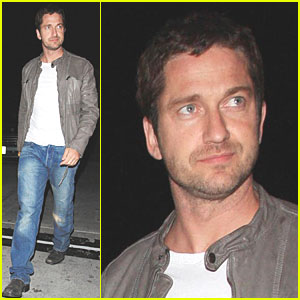 Gerard Butler is Ready for Teddy | Gerard Butler : Just Jared