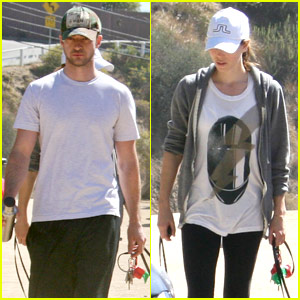 Justin Timberlake & Jessica Biel: Runyon Canyon Couple | Jessica Biel ...