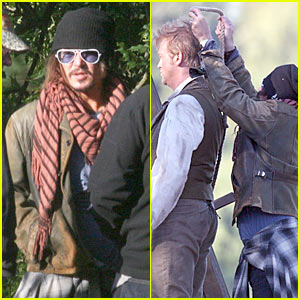 Johnny Depp: Music Video Director! | Johnny Depp | Just Jared ...