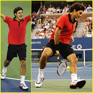 Roger Federer: Greatest Shot of Career? | Roger Federer : Just Jared