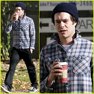 Adam Brody Sans Glee’s Dianna Agron | Adam Brody | Just Jared ...
