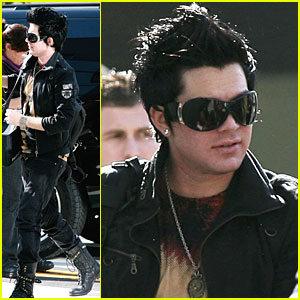 Adam Lambert: Ready to Rock the AMAs | Adam Lambert | Just Jared ...