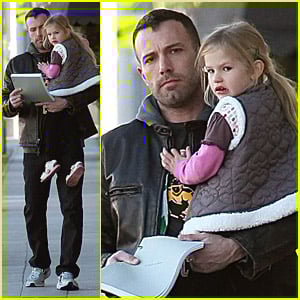 Ben & Violet Affleck Visit The Child Success Center | Ben Affleck ...