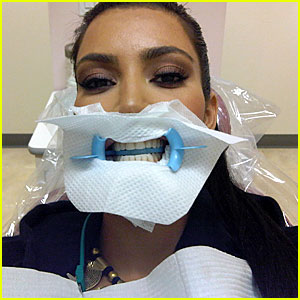 Kim Kardashian: Dentist Difference | Kim Kardashian | Just Jared ...