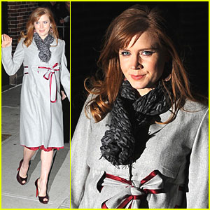 Amy Adams Talks ‘Leap Year’ on Letterman | Amy Adams : Just Jared ...