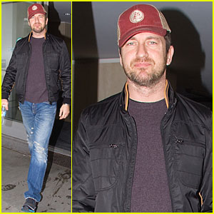 Gerard Butler: Flying High & Helping Haiti | Gerard Butler : Just Jared ...