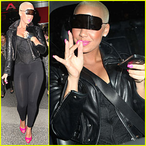 Amber Rose: Hot Pink Heels! | Amber Rose : Just Jared