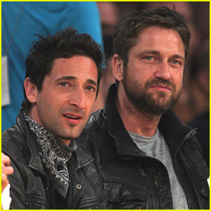 Gerard Butler & Adrien Brody: Let’s Go Lakers | Adrien Brody, Gerard ...
