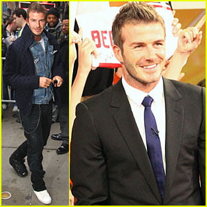 David Beckham: Good Morning, America! | David Beckham : Just Jared
