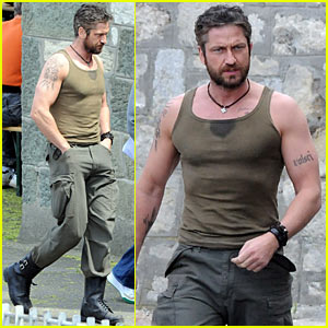 Gerard Butler: Coriolanus Muscle Man | Gerard Butler : Just Jared ...