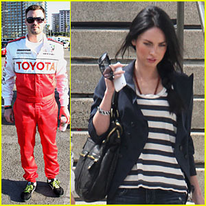 Megan Fox: Grand Prix to Watch Brian Austin Green Race! | Adrien Brody ...