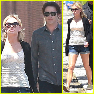 Anna Paquin & Stephen Moyer: Shady Couple | Anna Paquin | Just Jared ...