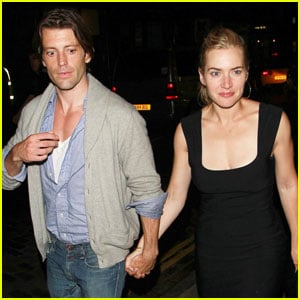 Kate Winslet & Louis Dowler: Holding Hands | Kate Winslet, Louis Dowler ...
