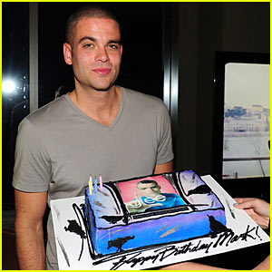 Mark Salling: Puck Birthday Cake! | Glee, Mark Salling | Just Jared ...