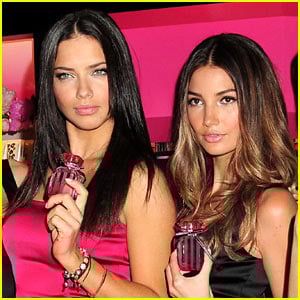 Adriana Lima & Lily Aldridge Launch ‘Bombshell’ in SoHo | Adriana Lima ...