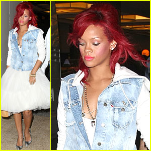 Rihanna: Saturday Night Live Rehearsals! | Rihanna | Just Jared ...