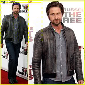 Gerard Butler: ‘Next Three Days’ Premiere with Russell Crowe! | Adrien ...