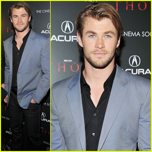 Chris Hemsworth: ‘Thor’ Screening in New York City! | Chris Hemsworth ...
