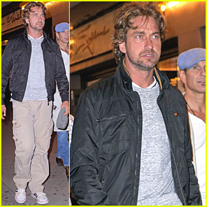 Gerard Butler Catches ‘Book of Mormon’ on Broadway | Gerard Butler ...
