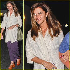 Maria Shriver: Malibu Dinner with the Family | Maria Shriver | Just ...