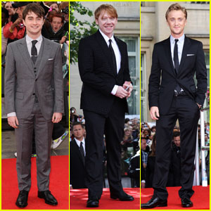 Daniel Radcliffe & Rupert Grint: ‘Deathly Hallows’ Premiere! | Daniel ...