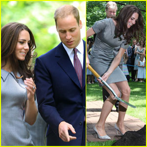 Prince William & Kate: Tree Planting Ceremony! | Kate Middleton, Prince ...