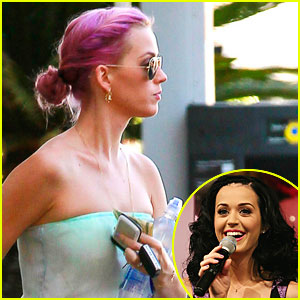 Katy Perry: Pink Hair! | Katy Perry : Just Jared | Celebrity News and ...