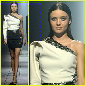 Miranda Kerr: Lanvin Runway Model! | Miranda Kerr : Just Jared