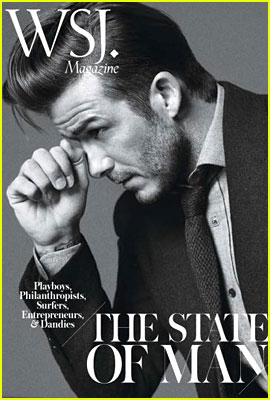 David Beckham Covers WSJ Magazine | David Beckham, Magazine : Just ...