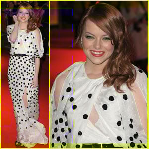 Emma Stone Premieres ‘The Help’ in London | Emma Stone : Just Jared