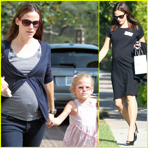 Jennifer Garner & Violet: Grove Gals! | Ben Affleck, Celebrity Babies ...