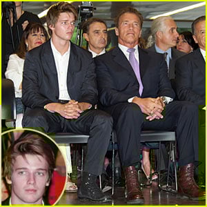 Patrick & Arnold Schwarzenegger: Arnold Classic Europe in Madrid ...