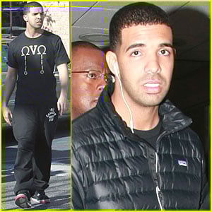 Drake Reacts to Fan’s Forehead Tattoo | Drake | Just Jared: Celebrity ...