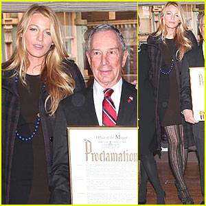 ‘Gossip Girl’ Celebrates 100 Episodes with Mayor Bloomberg | Blake ...