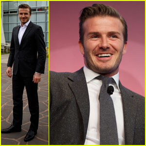 David Beckham: Google Headquarters Visit! | David Beckham | Just Jared ...