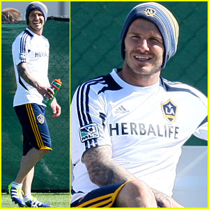David Beckham: Game Time! | David Beckham | Just Jared: Celebrity News ...
