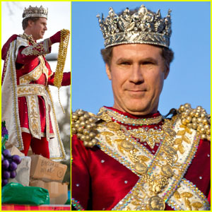 Will Ferrell: King of Mardi Gras! | Will Ferrell : Just Jared
