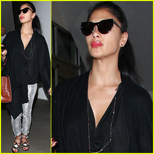 Nicole Scherzinger: Low Key At LAX | Nicole Scherzinger | Just Jared ...