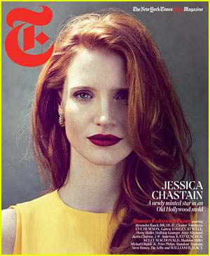 Jessica Chastain: ‘T’ Magazine Cover for New York Times! | Jessica ...